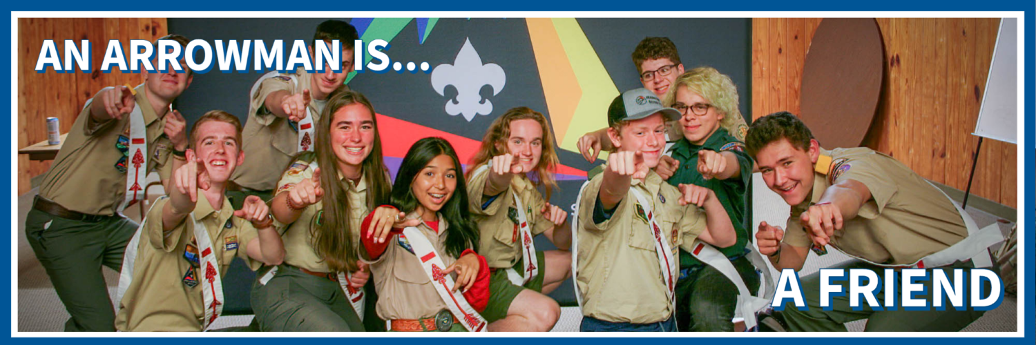 An Arrowman Is A Friend | Order of the Arrow, Scouting America