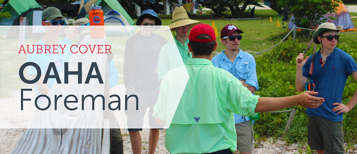 OAHA Foreman Feature | Order of the Arrow, Scouting America