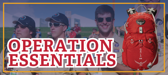 Operation Essentials - What To Pack #1 | Order of the Arrow, Scouting ...
