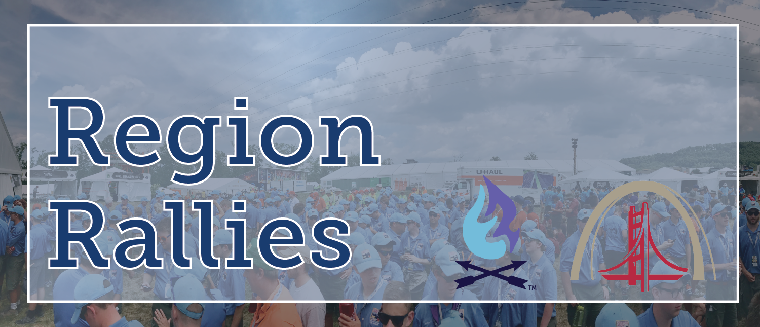 You're Invited: Region Rallies | Order of the Arrow, Scouting America