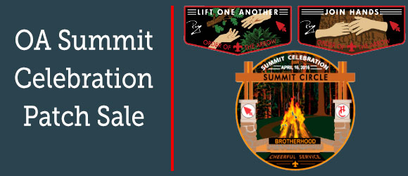 OA Summit Celebration patch sale | Order of the Arrow, Scouting America