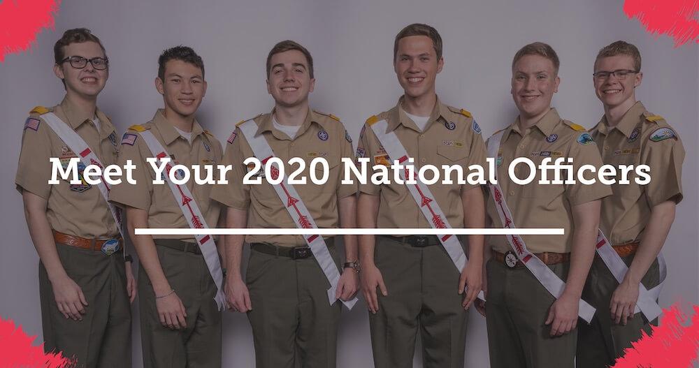 Meet the newly elected officers of the Order of the Arrow! | Order of ...