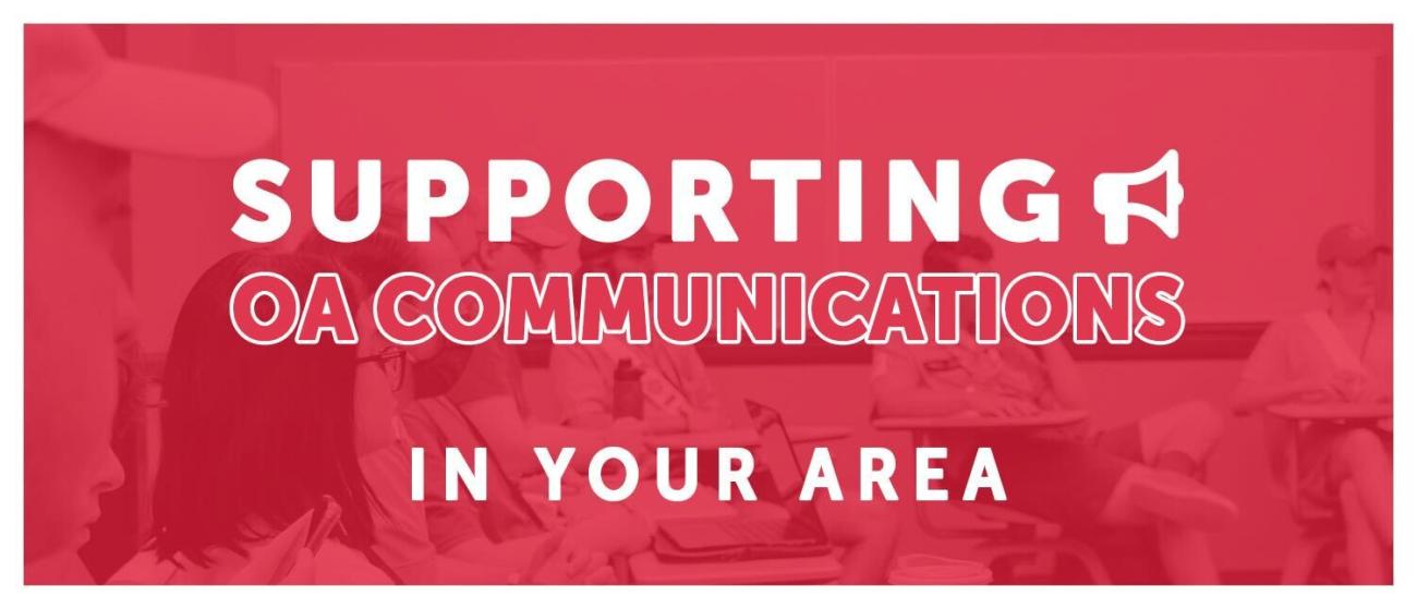 Supporting OA Communications in Your Area | Order of the Arrow ...