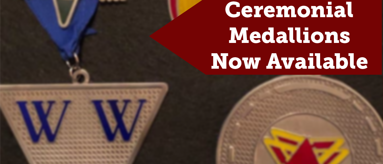Addition of Ceremonial Medallions | Order of the Arrow, Scouting America