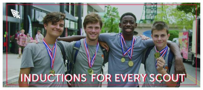 Inductions for Every Scout | Order of the Arrow, Scouting America