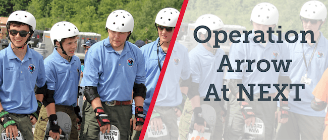 Operation Arrow at NEXT | Order of the Arrow, Scouting America