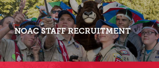 Join NOAC Staff! | Order of the Arrow, Scouting America